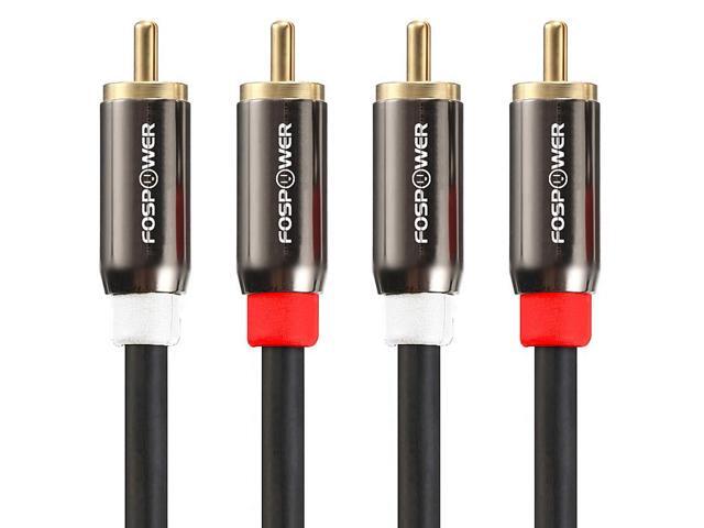 Click here for FosPower 2 RCA M/M Stereo Audio Cable [24K Gold Pl... prices