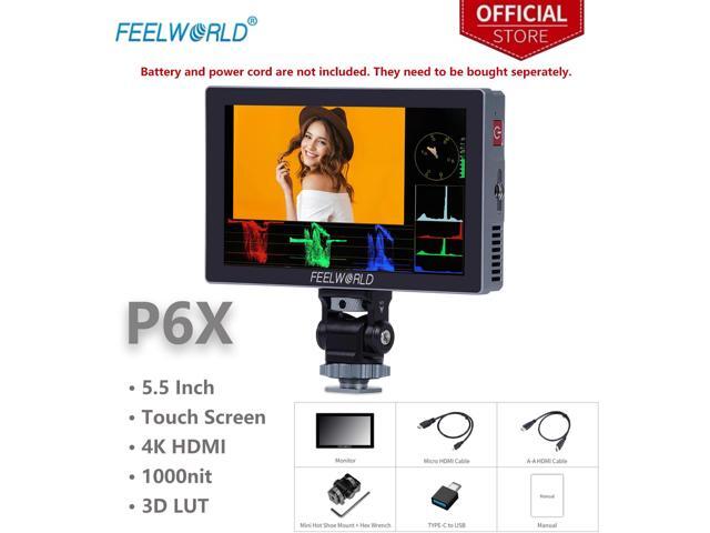 Click here for FEELWORLD P6X 5.5 inch 1000nit Aluminium Camera Fi... prices