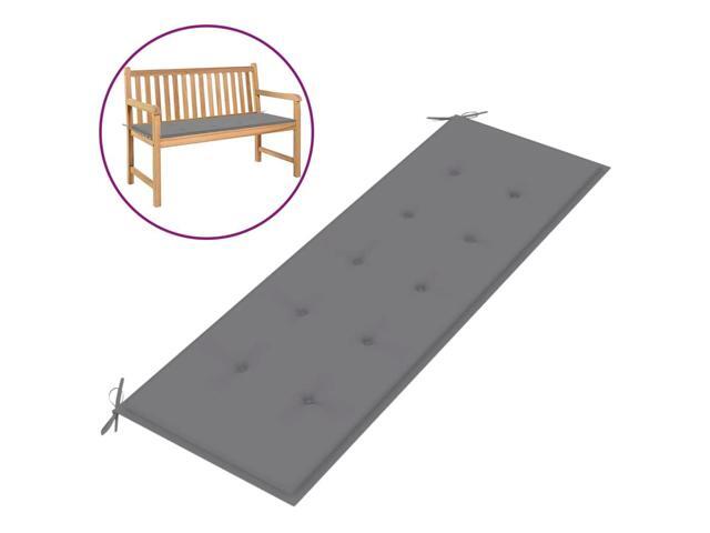 Click here for vidaXL Garden Bench Cushion Grey 150x50x4 cm Oxfor... prices