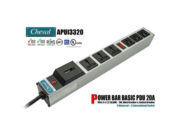 Click here for Arion Power Bar Basic PDU 20A  3 x Universal and 3... prices