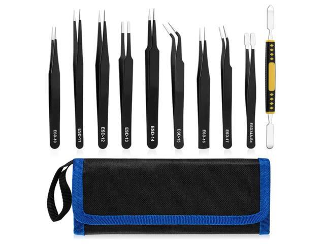 Click here for 10 Pcs Precision Tweezers Set  Premium Craft Tweez... prices