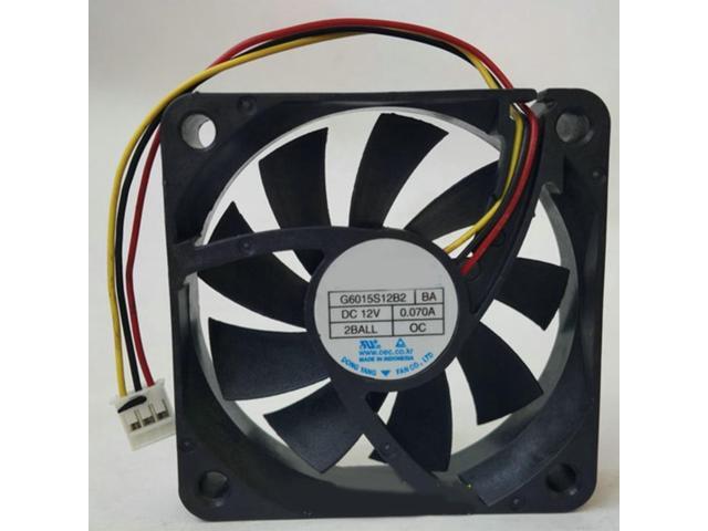 Click here for For NONOISE G6015S12B2 BA 12V 0.070A 6015 3pin Coo... prices