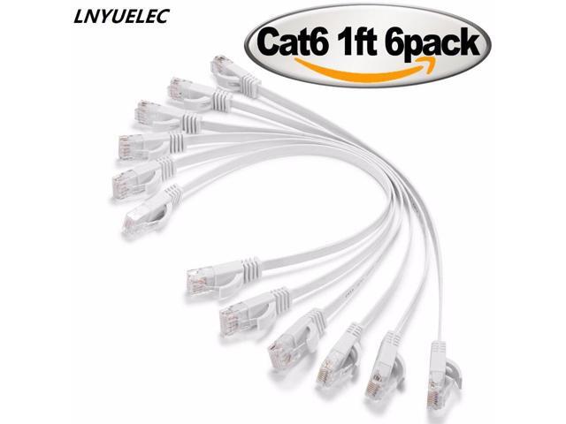 Click here for 6PacK Flat Internet Network Cable Cat6 Computer Ca... prices