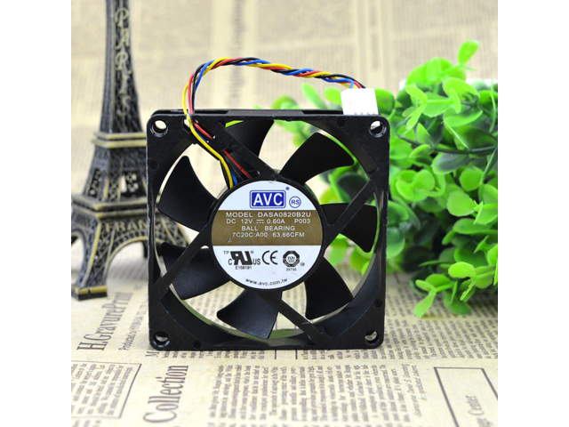 Click here for 8020 12V 0.60A DASA0820B2U 8CM 8cm 4-wire CPU chas... prices