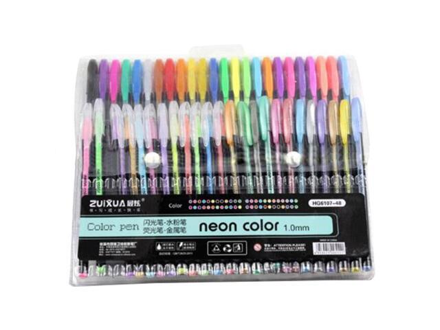 Click here for hot-ZUIXUAN 48 Gel Pens set  Color gel pens Glitte... prices