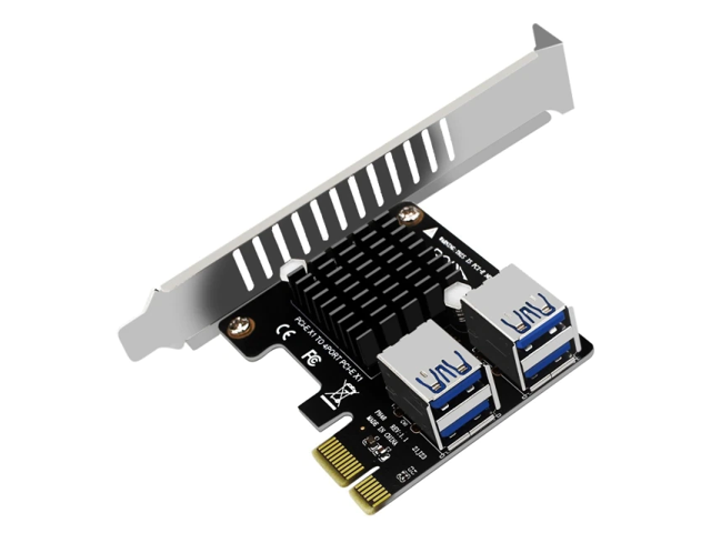 Click here for PCI-E Expansion Card Desktop PCI-E 1X to 4-Port PC... prices