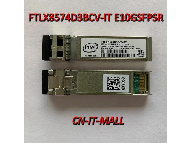 Click here for Pulled FTLX8574D3BCV-IT E10GSFPSR 10G 850nm SFP+ T... prices