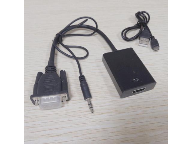 Click here for VGA Male to HDMI Female Converter Adapter Cable Wi... prices