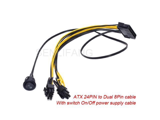 Click here for Well Tested ATX Power 24PINS TO DUAL 8 Pin (6+2 Pi... prices