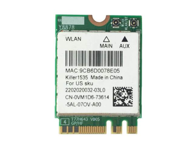 Click here for VM1D6 0VM1D6 QCNFA364A GENUINE FOR DELL WIRELESS C... prices
