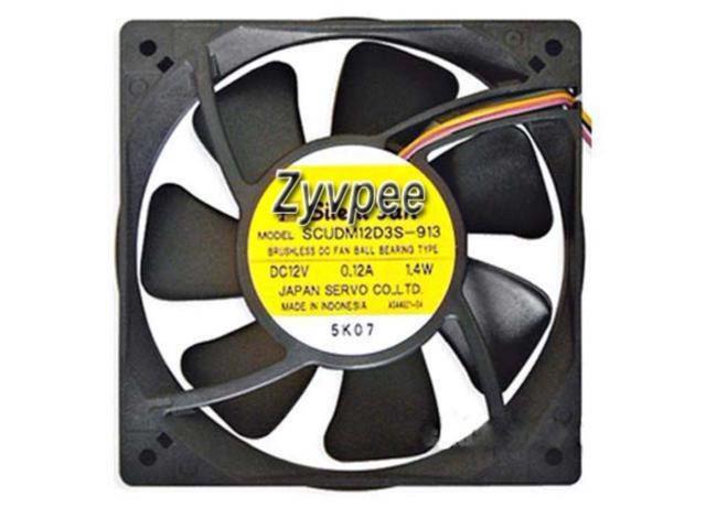 Click here for SCUDM12D3S-913 12025 12V 0.12A 12cm case fan For S... prices