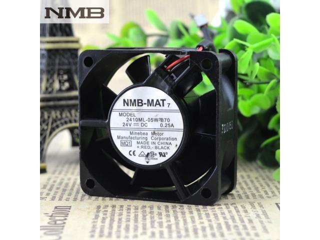 Click here for For NMB 2410ML-05W-B70 6025 6CM 24V 0.25A dual bal... prices