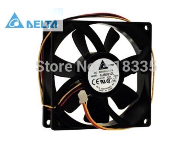 Click here for for delta AUB0912L DC 12V 3-Wire P/N: 299P310B20 W... prices