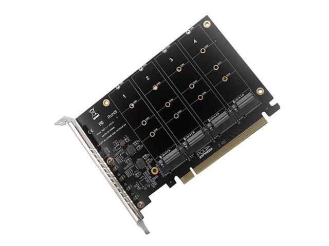 Click here for PCIE 4-Port M.2 NVEM SSD Expansion Card Computer M... prices