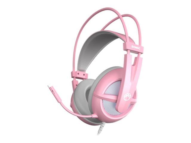 Click here for SOMIC G238PINK Gaming Headset 7.1 Surround-Sound C... prices