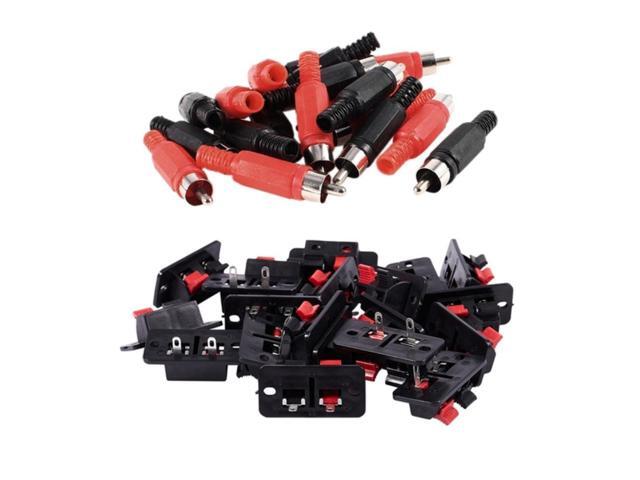 Click here for 20Pcs 2 Way Stereo Speaker Plate Terminal Strip Pu... prices