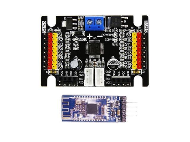 Click here for 16Way Servo Driver Board + Bluetooth 4.0 Module Co... prices