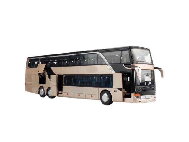 Click here for 1:32 High Simulation Double Sightseeing Bus Model... prices