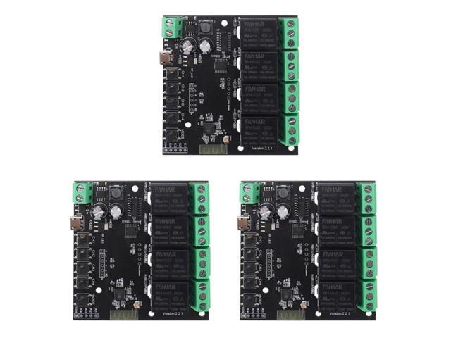 Click here for 3X 4CH Tuya Switch Wifi Switch Module Wireless Rel... prices