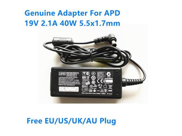 Click here for 19V 2.1A 40W APD DA-40A19 DA-40C19 AC Adapter For... prices