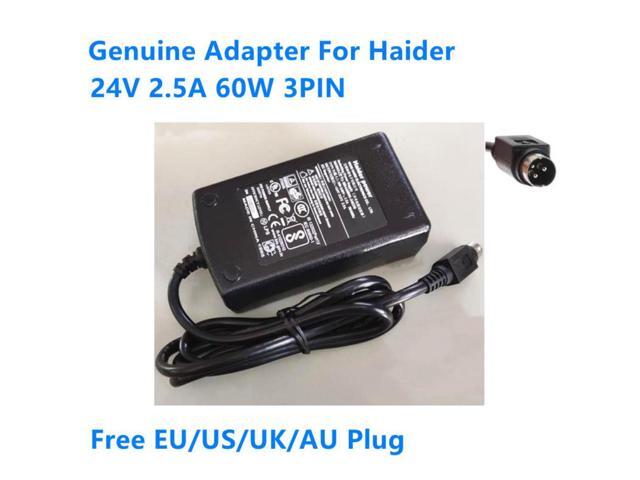 Click here for 24V 2.5A 3PIN HDA60D01-240250 HDAD60W104 AC Adapte... prices