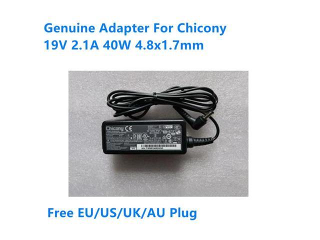 Click here for 19V 2.1A 40W 4.8x1.7mm Chicony A13-040N3A A040R074... prices