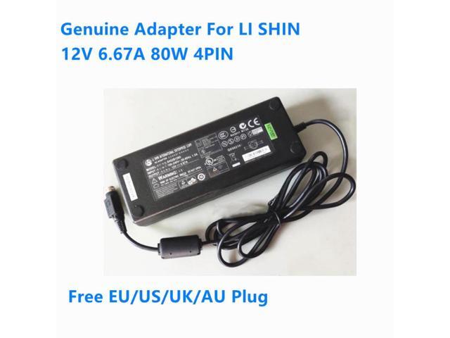 Click here for 12V 6.67A 80W 4PIN LI SHIN 0452B1280 LSE0111C1280... prices