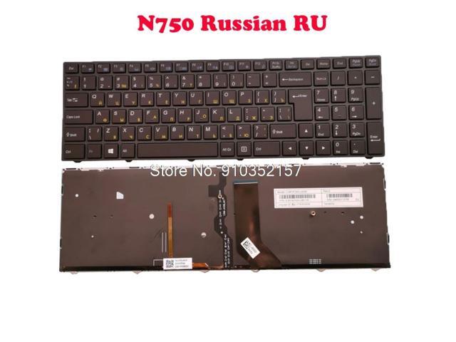 Click here for RU Backlit Keyboard For CLEVO N750 N770 CVM15F26SU... prices