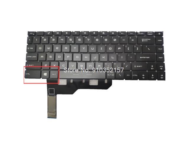 Click here for No Backlit Paper Keyboard For MSI Creator 15 A11UE... prices