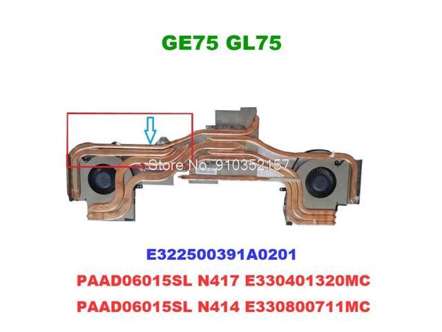 Click here for GL75 GL73 CPU GPU FAN & Heatsink For MSI GE75 MS-1... prices
