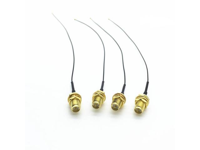 Click here for 4Pcs U. FL IPEX MHF4 to RP-SMA 0.81mm RF Pigtail C... prices