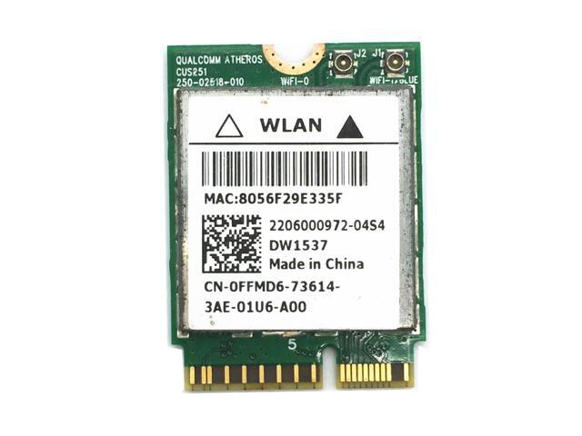 Click here for DW1537 Atheros QCSNFA282 802.11 a/b/g/n WIFI 300M... prices