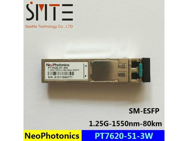 Click here for NeoPhotonics PT7620-51-3W 1.25G-1550nm-80km-SM-ESF... prices