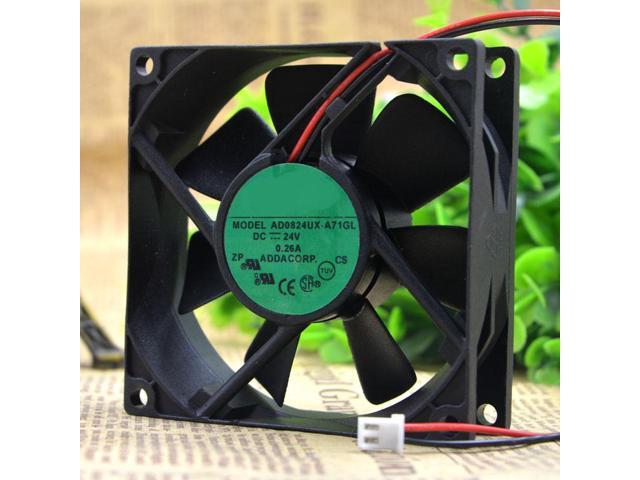 Click here for AD0824UX-A71GL 8025 DC24V 0.26A 2-wire cooling fan prices