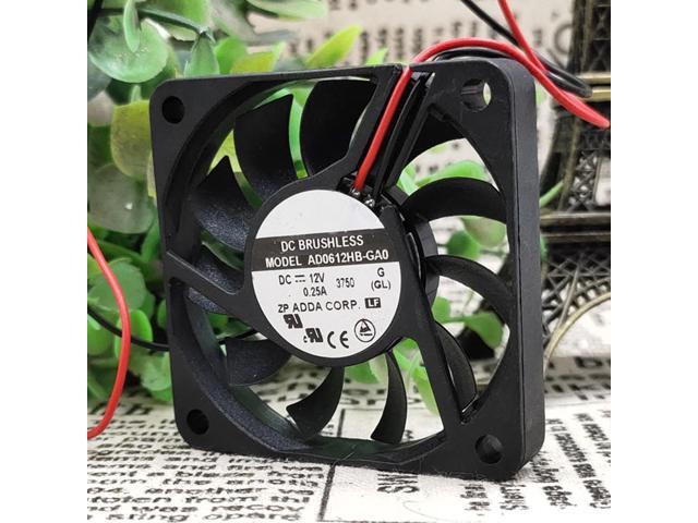 Click here for AD0612HB-GA0 6010 12V 0.25A 6CM 2-wire CPU power c... prices