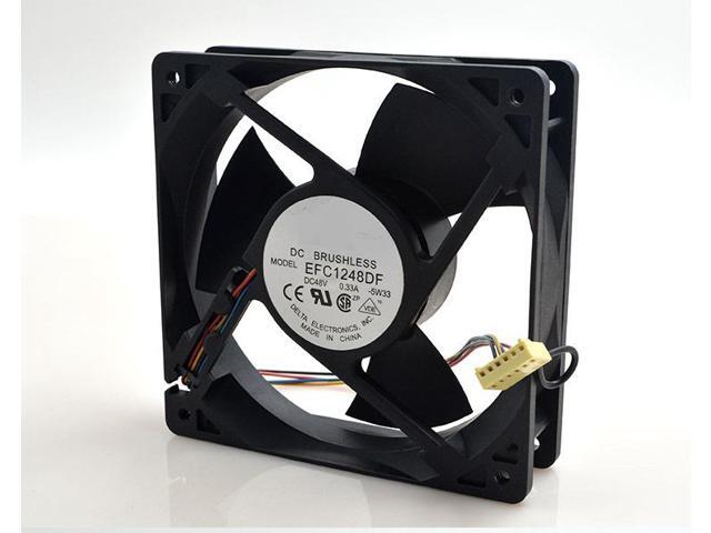 Click here for EFC1248DF 12032 48v 0.33A 12cm 4-wire fan prices
