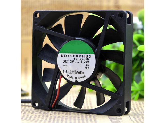 Click here for KD1208PHB3 12V 1.2W 8015 8CM 2 line mute enclosure... prices