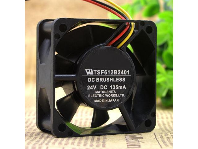 Click here for TSF612B2401 6CM 24V 135MA 6025 3 wire fan prices