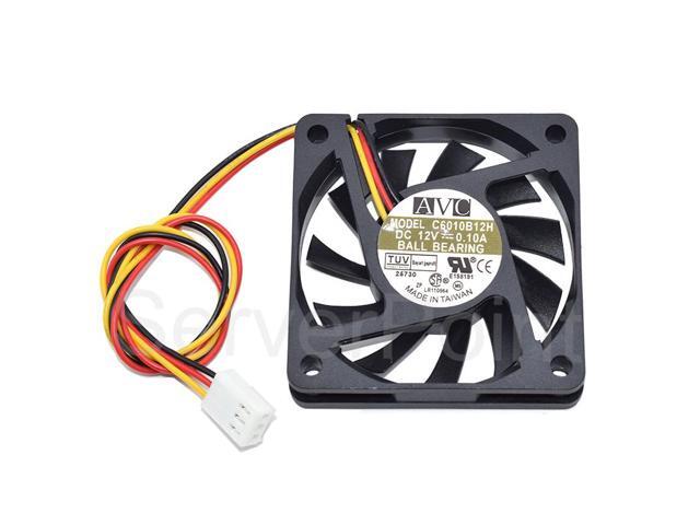 Click here for For AVC Cooling Fan C6010B12H DC12V 0.10A Three Wi... prices