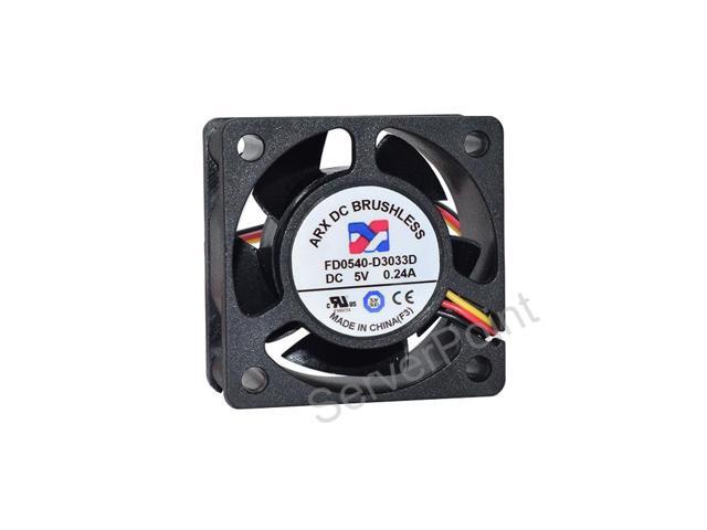 Click here for For ARX FD0540-D3033D DC5V 0.24A 3 Pins Cooling Fa... prices