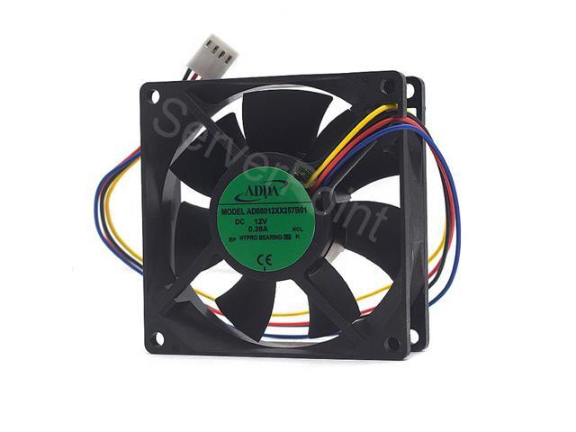 Click here for 12V 0.38A AD08012XX257B01 8 cm 8cm 8025 4-wire (4P... prices