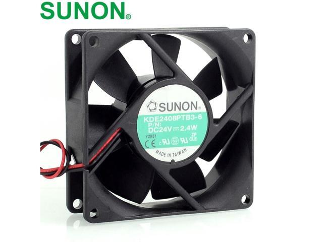 Click here for For Sunon 80X80X25mm KDE2408PTB3-6 8025 24V 2.4W 8... prices