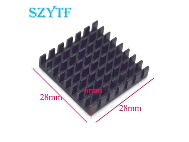Click here for 20pcs Heat sink 28*28*6MM (black slot) high-qualit... prices