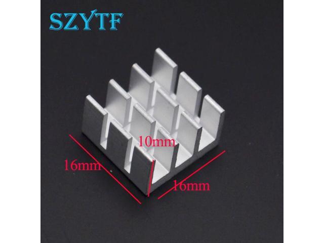 Click here for 50pcs Heat sink 16*16*10MM (silver slot) high-qual... prices