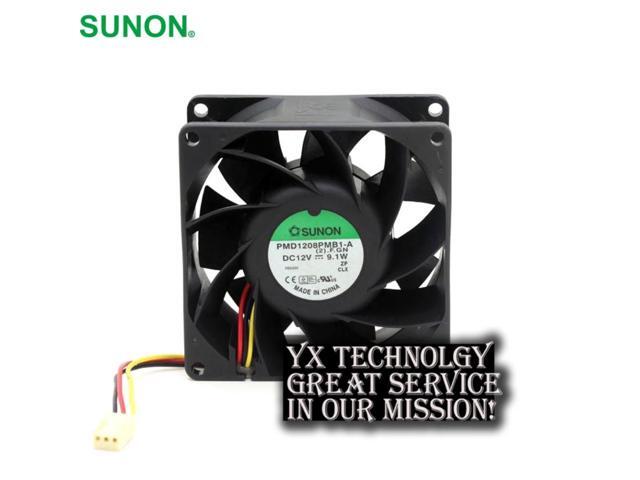 Click here for For SUNON PMD1208PMB1-A 8038 80mm 12V 9.1W 3-line... prices