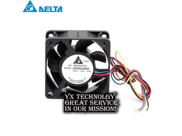 Click here for 60*60*25mm QFR0648DH 48V 0.20A 6025 6CM 60mm four-... prices