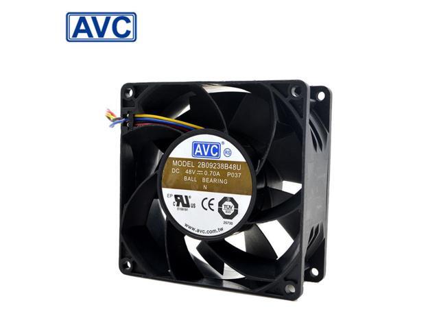 Click here for For AVC 92*92*38 2B09238B48U 9238 92mm 48V 0.7A 4-... prices