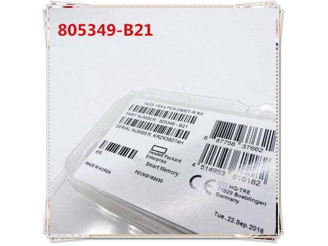 Click here for and for 805349-B21 809082-091 16G 1RX4 PC4-2400T D... prices