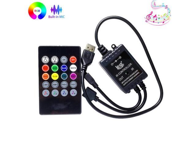 Click here for USB 5V 24Keys IR Remote Wireless LED Strip Light C... prices