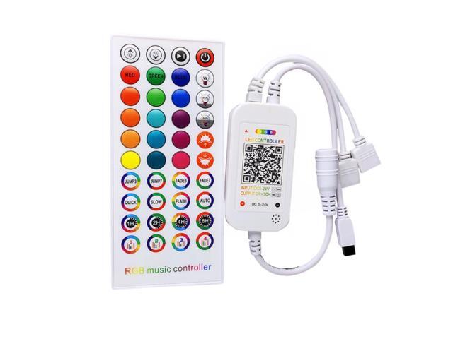 Click here for 40Keys IR Remote Bluetooth RGB LED Lights Strips M... prices